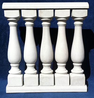 Balusters 105 : Baluster Section, 3'L, 39"H, 7 pcs.